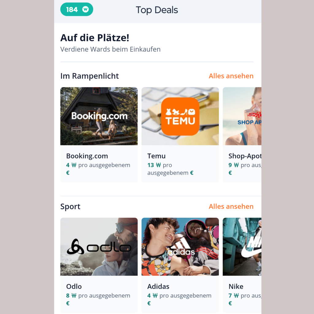 WeWard Test: Schritt für Schritt verdienen - Techsonar